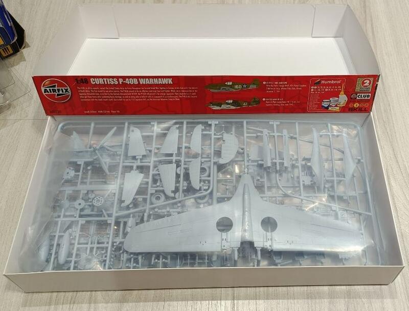 附修正國徽水貼~1/48Airfix新模~二戰美國Curtiss,P-40B"Warhawk"戰鬥機(細節豐富) | 露天市集 | 全台最大的 ...