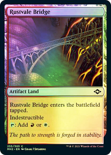 [ALG卡牌] MH2 近代新篇2 Foil Rustvale Bridge 銹谷結橋 英/中/日文 閃卡 | 露天市集 | 全台最大的網路購物市集
