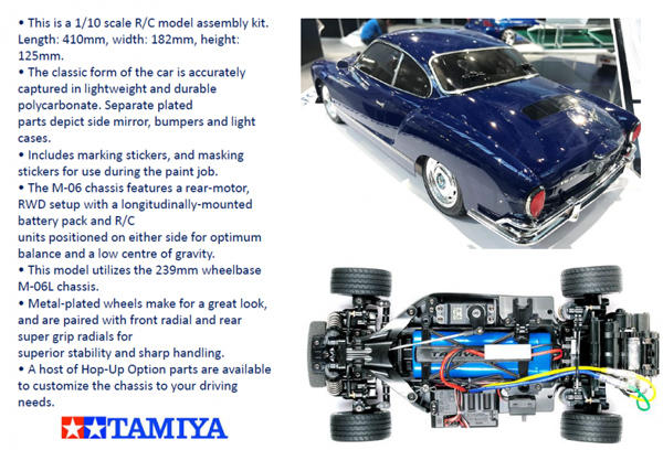 boyshobby TAMIYA 58677 VW KARMANN GHIA 1/10 MINI 房車套件(M-06L) | 露天市集 | 全 ...