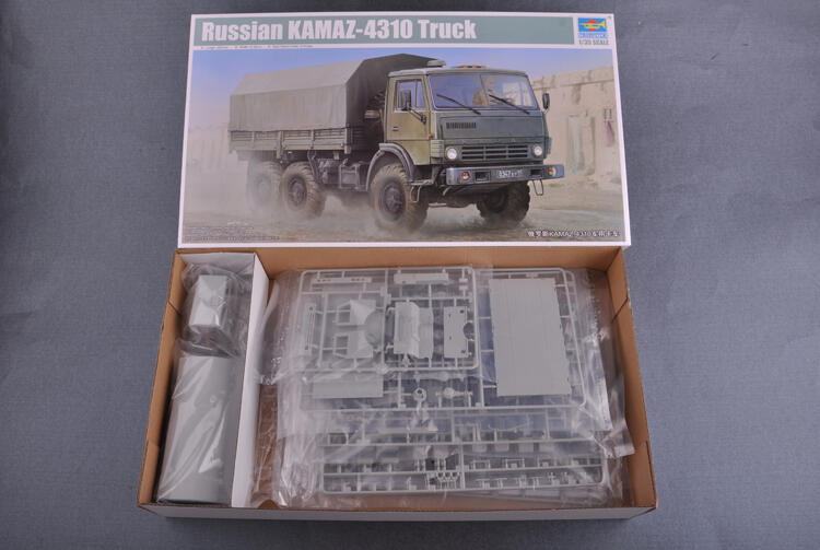 Trumpeter 小號手 1/35 俄羅斯 KAMAZ-4310 軍用卡車 運輸車 貨車 蘇聯 組裝模型 01034 | 露天市集 | 全台 ...