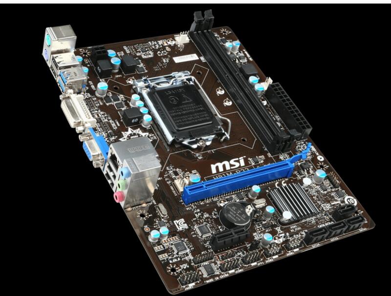 電腦雜貨店→微星 MSI H81M-P33 MS-7817主機板(1150 顯示 USB3.0 DDR3)二手$500 | 露天市集 | 全台 ...