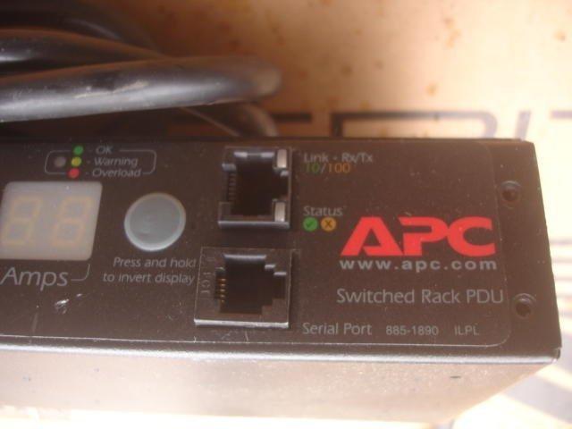 【電腦零件補給站】APC AP7900 Switched Rack PDU 1U, 15A, 100/120V, (8) | 露天市集 | 全台最大的網路購物市集
