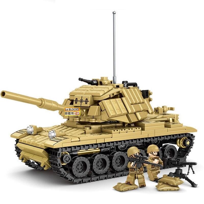 樂積木【預購】第三方 戰車集合 KV-2 M60 自走炮 巴頓戰車 非樂高LEGO相容坦克二戰美軍蘇軍66016-17 | 露天市集 | 全台 ...