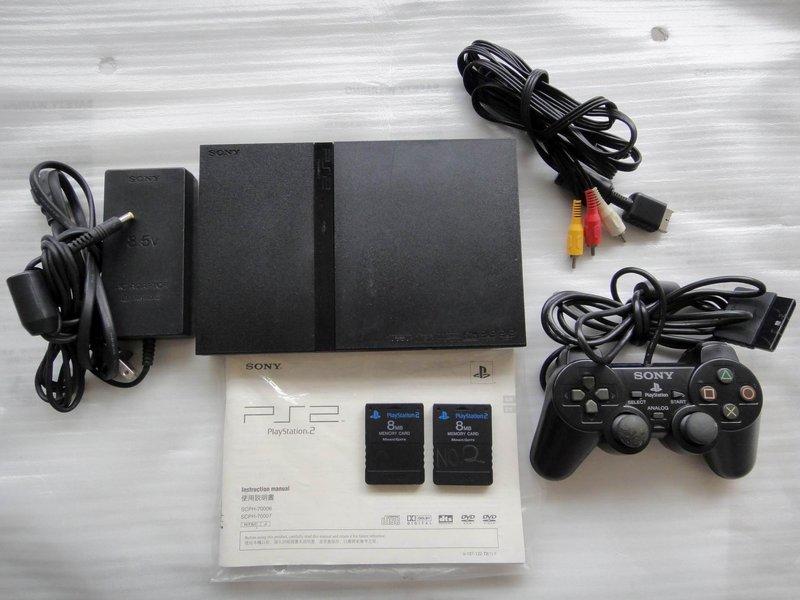 SONY PS2 SCPH-70007 薄型主機 | 露天市集 | 全台最大的網路購物市集