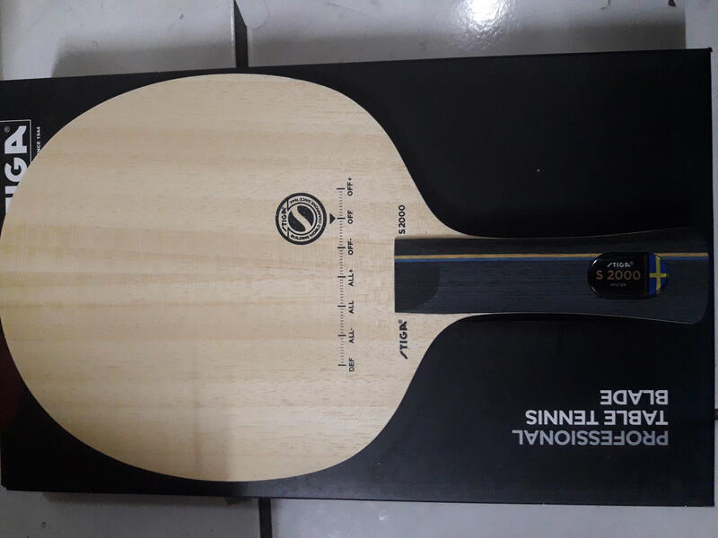 桌球孤鷹 Stiga S2000 6層純木 S-2000 S3000 性價比高！ | 露天市集 | 全台最大的網路購物市集