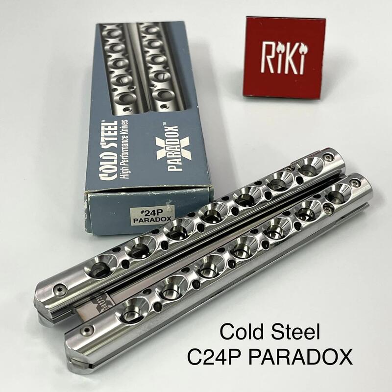 【瑞棋精品名刀】COLD STEEL 24P Paradox 蝴蝶握把 日本AUS-8鋼材 鋁合金握把 $4850 | 露天市集 | 全台最大 ...