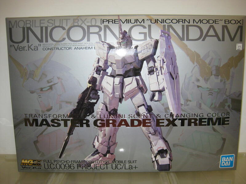 ☆絕版超值逸品☆MGEX~PB魂商店限定~UNICORN GUNDAM VER. KA~UNICORN MODE BOX | 露天市集 | 全台最大的網路購物市集