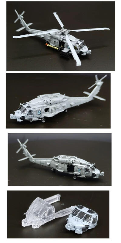 1/350 美國海軍 MH-60R 海鷹直升機 2架裝 3D列印 | 露天市集 | 全台最大的網路購物市集
