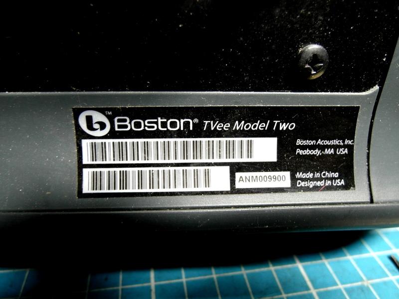 Boston Acoustics TVee Model TWO 無線 重低音 喇叭 需搭配主機 ～～功能正常 | 露天市集 | 全台最大的網路購物市集
