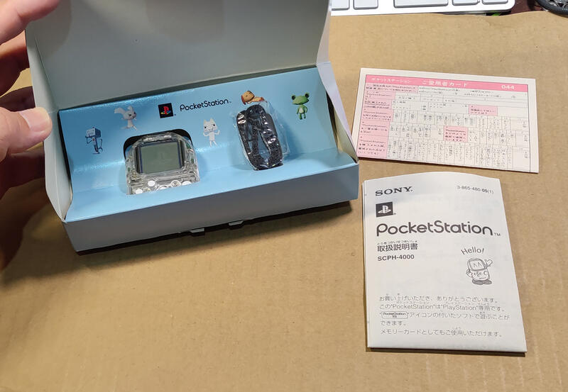 PS日版週邊- 原廠 小小PS 口袋PS 記憶卡 Pocket Station 透明款（瘋電玩） | 露天市集 | 全台最大的網路購物市集