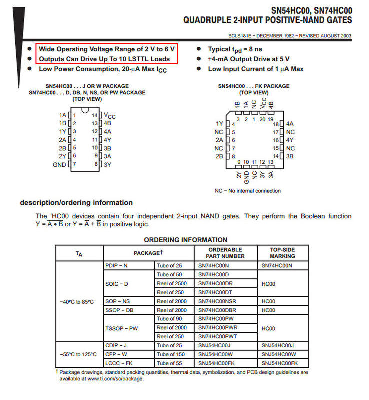 【DIY_LAB#62】74HC00/SN74HC00 (DIP-14) 四組雙輸入 NAND Gate(現貨) | 露天市集 | 全台最大的 ...