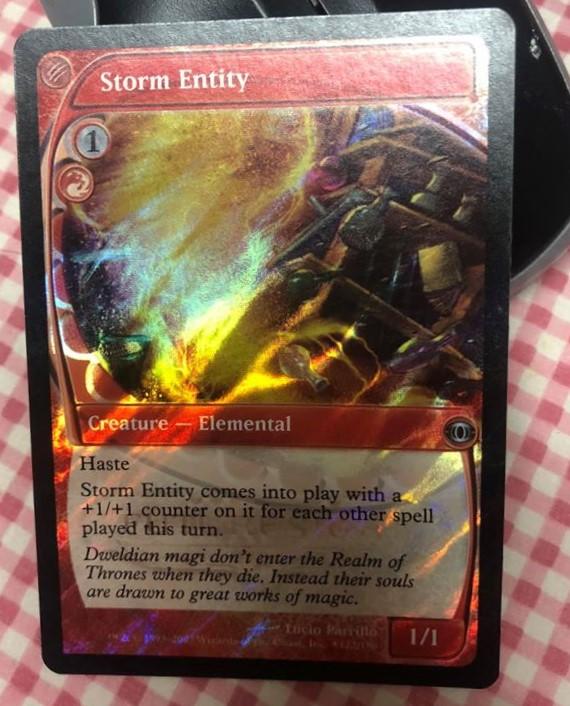 魔法部屋MTG單卡售FUT預知將來 Storm Entity 風暴靈【Foil英文NM】店家售現閃 | 露天市集 | 全台最大的網路購物市集