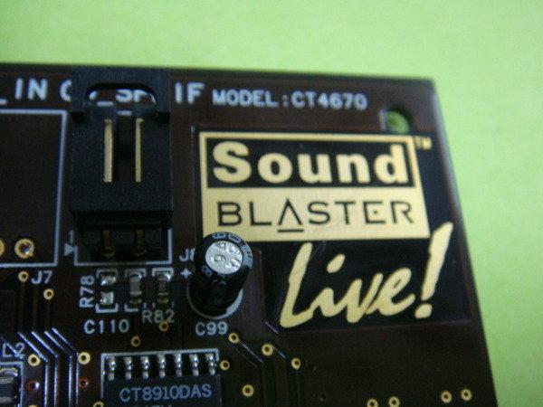 Sound BLASTER Live! CT4670 | 露天市集 | 全台最大的網路購物市集