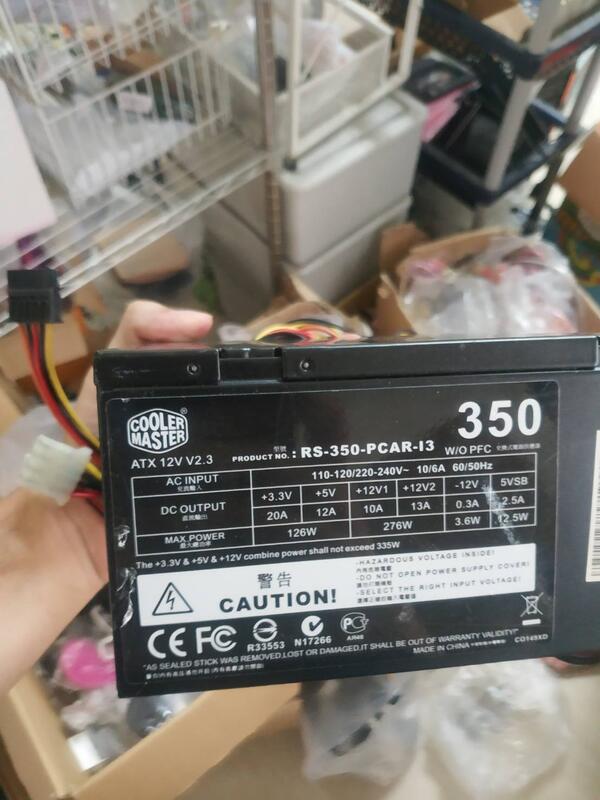 COOLER MASTER 庫瑪 350W (RS350-PCAR-I3) 電源供應器 | 露天市集 | 全台最大的網路購物市集