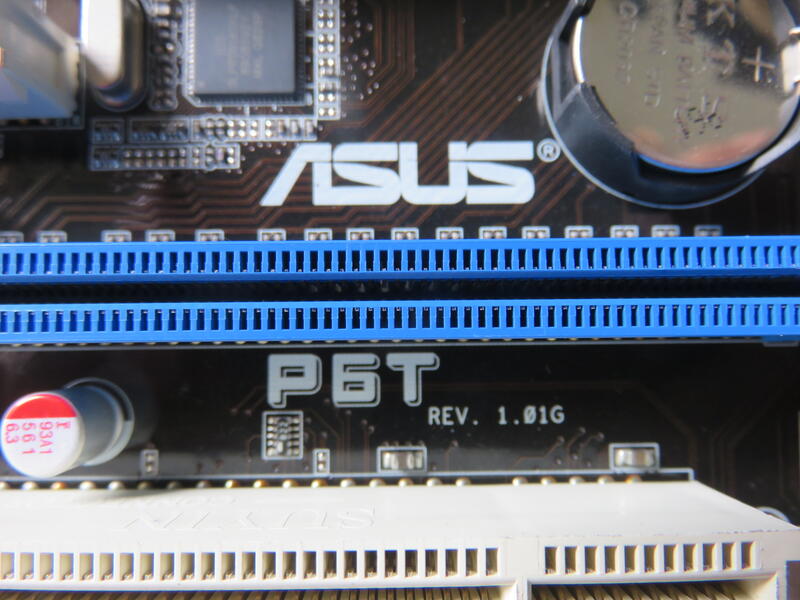 A.1366主機板-華碩 P6T 6組DDR3雙通 i7 i5 i3 X58 SATA X58 PCIe直購價1480 | 露天市集 | 全台 ...