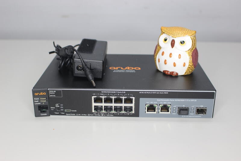 新款 ARUBA LOGO HP J9777A 2530-8G 8-Port Gigabit Switch 無風扇 | 露天市集 | 全台最大的網路購物市集