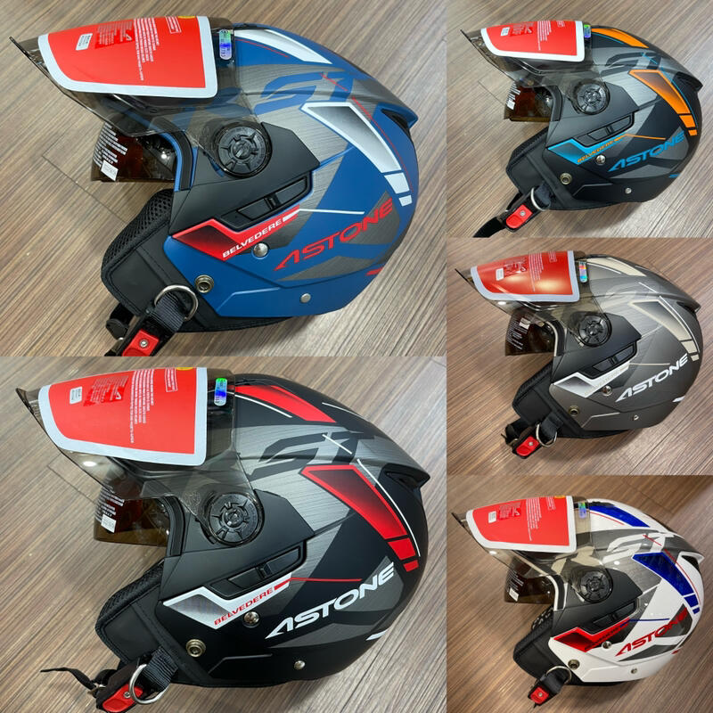 ASTONE RST AQ9彩繪 五色 輕量四分之三 內墨鏡 快速出貨 多色現貨🚚💨 | 露天市集 | 全台最大的網路購物市集