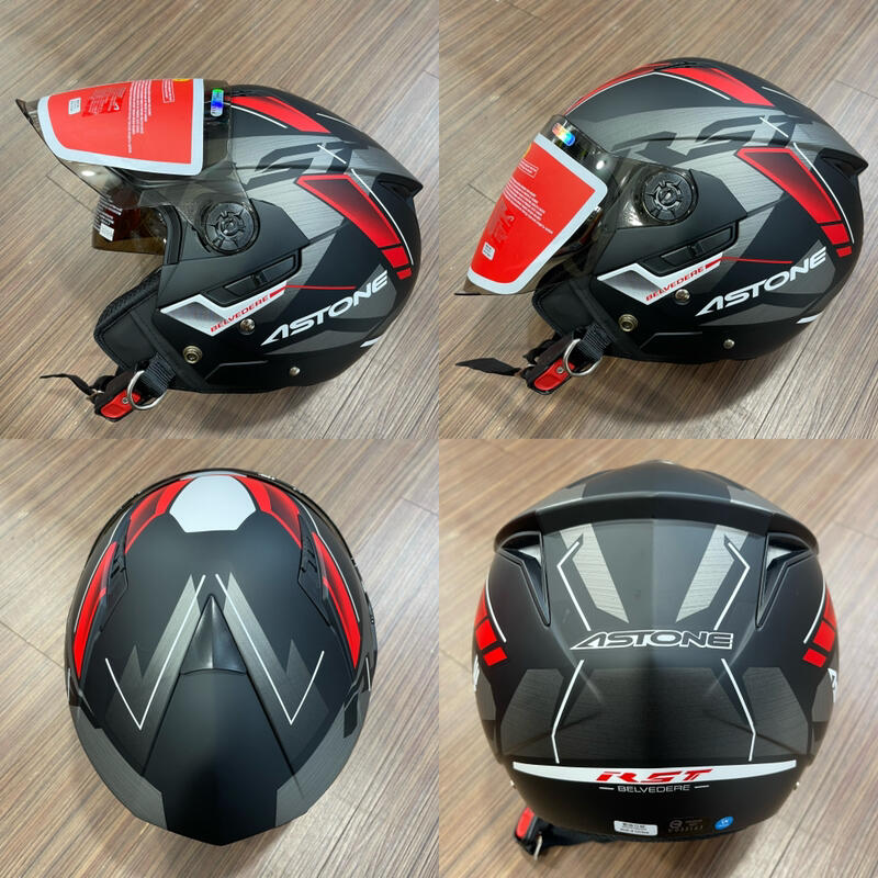 ASTONE RST AQ9彩繪 五色 輕量四分之三 內墨鏡 快速出貨 多色現貨🚚💨 | 露天市集 | 全台最大的網路購物市集