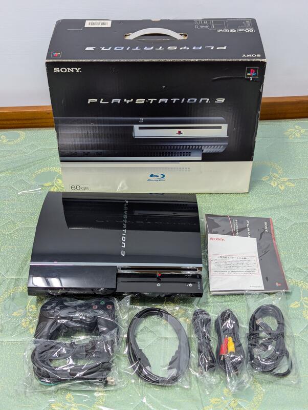 SONY PlayStation PS3 60GB 初版 日規機 CECHA00 | 露天市集 | 全台最大的網路購物市集