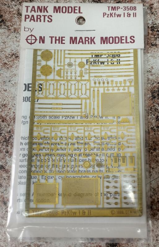 ON THE MARK MODELS-TMP-3508~1/35系列 一號&二號戰車 細節改套 | 露天市集 | 全台最大的網路購物市集