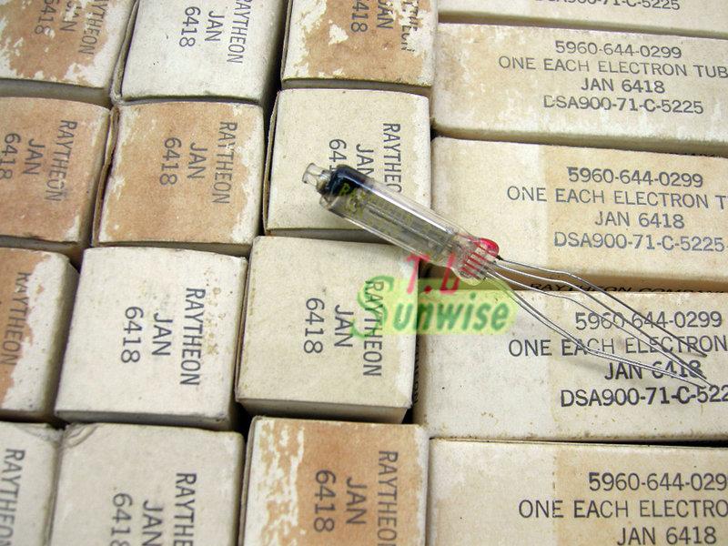 CK6418 ︽NO:9929 美國 RAYTHEON JAN 6418 (NIB) 真空管 70年代 一標1只 | 露天市集 | 全台最大的 ...