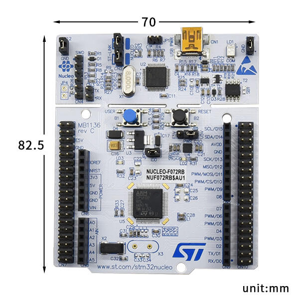 iCshop NUCLEO-F072RB 開發板 mbed STM32F072RB 相容Arduino uno腳位 | 露天市集 | 全台最大的網路購物市集