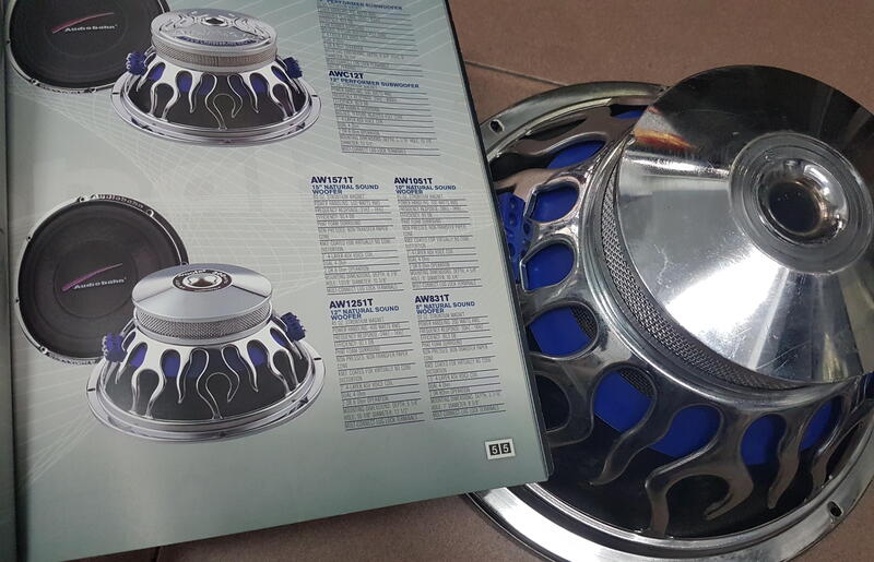 Audiobahn 12吋 雙磁雙音圈 重低音喇叭/單體/壓克力音箱 | 露天市集 | 全台最大的網路購物市集
