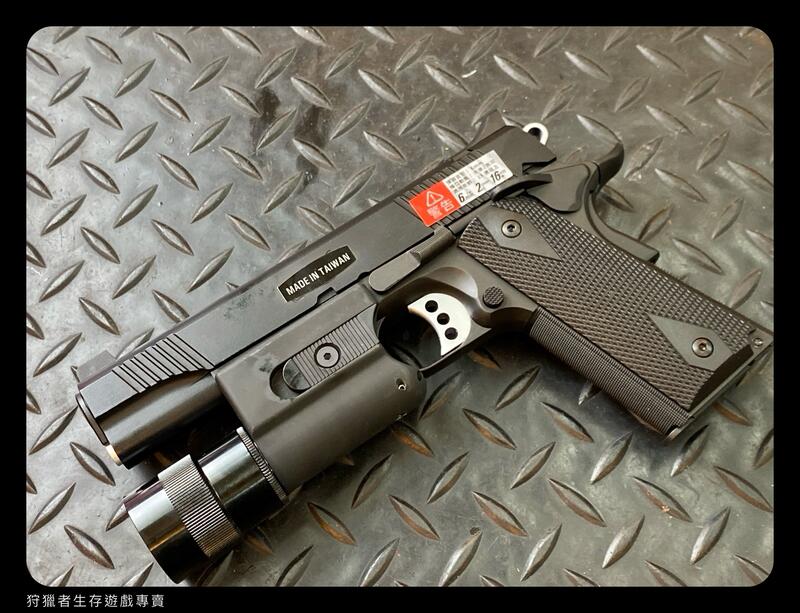 【狩獵者生存專賣】VFC M1911 LAPD SWAT Kimber Custom II 瓦斯短槍+專用槍燈 | 露天市集 | 全台最大的 ...
