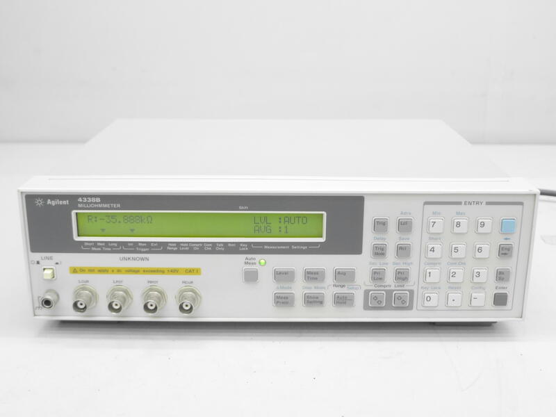 (HLFA-TMA) Agilent 安捷倫 4338B Milliohmeter 毫歐姆錶 微阻計 低電阻量測 | 露天市集 | 全台最大的 ...