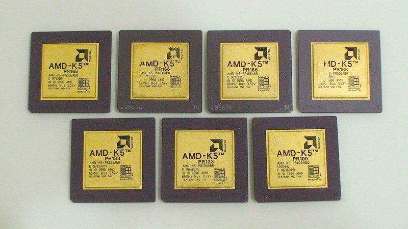CPU AMD K5 金頂PR133,PR166 古董收藏 | 露天市集 | 全台最大的網路購物市集