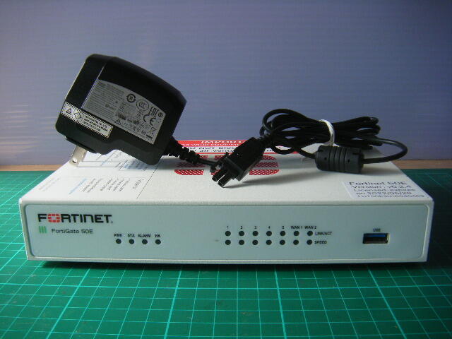 Fortinet Fortigate 50E UTM Firewall附原廠變壓器 授權至2025 | 露天市集 | 全台最大的網路購物市集