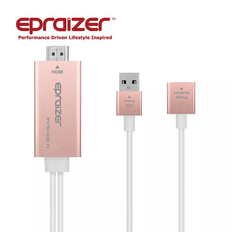 iPhone iPad 變身大畫面 Epraizer Lightning- HDMI影音輸出線 IPV700 | 露天市集 | 全台最大的網路購物市集