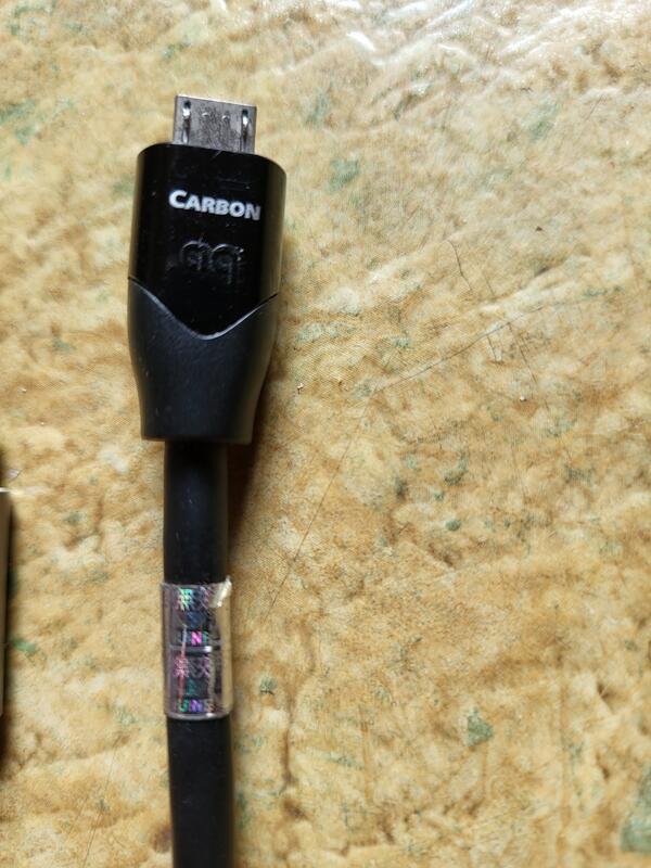 AudioQuest Dragontail Carbon USB耳擴轉接線轉micro-USB頭,附type C轉接頭 | 露天市集 | 全台 ...