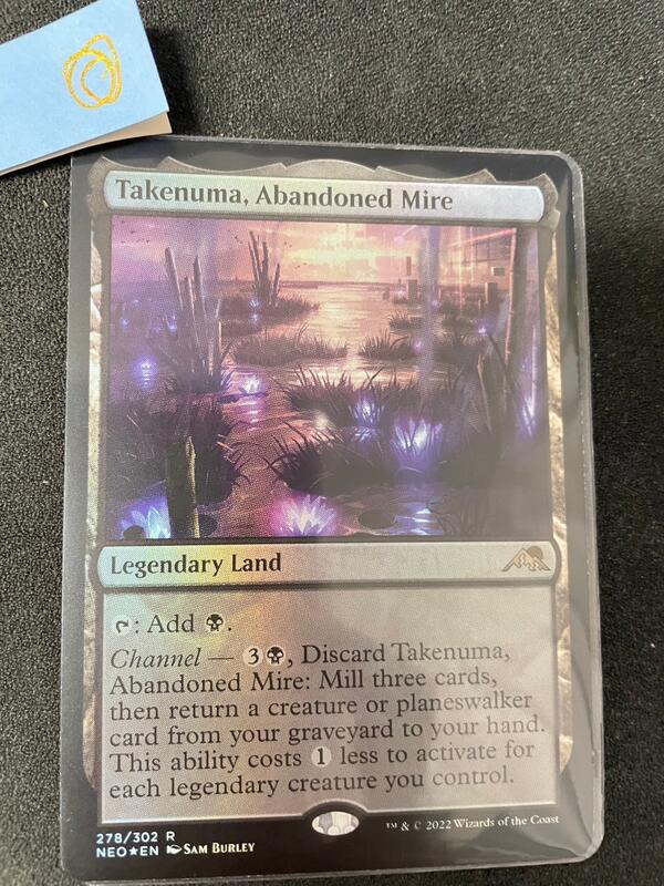 (66) MTG 荒澤竹沼 Takenuma, Abandoned Mire #0416 #0278 繁中 英閃 NEO | 露天市集 | 全 ...