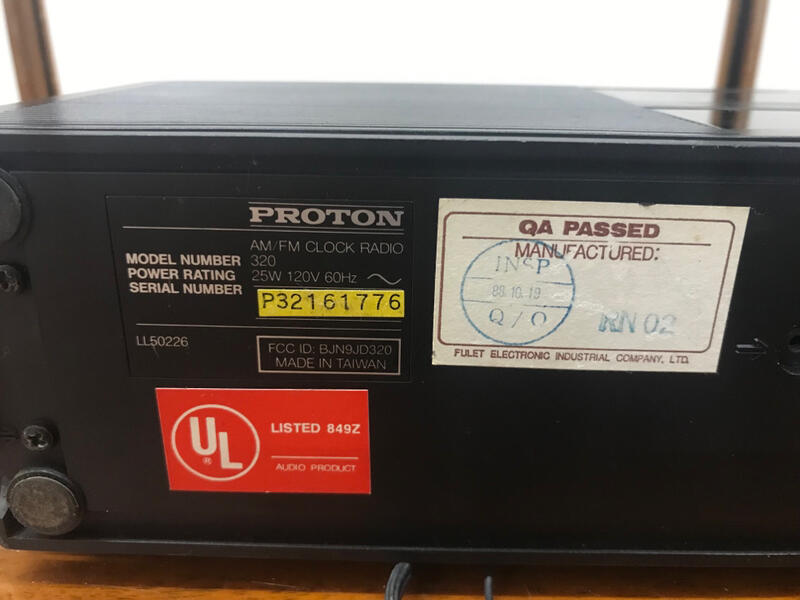 PROTON 320鬧鐘收音機 | 露天市集 | 全台最大的網路購物市集