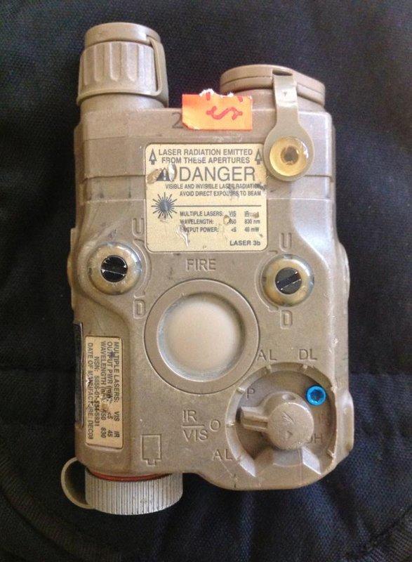 真品 美軍公發 ITI Insight Technology AN/ PEQ15 PEQ-15 雷射定標器 PVS IR | 露天市集 | 全 ...