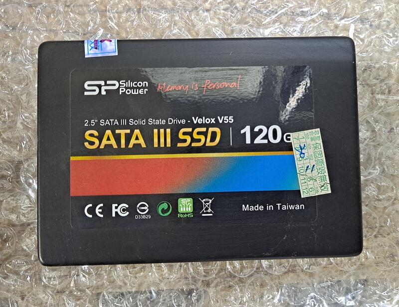 SP 120G SSD固態硬碟 @測試正常,無保固、無退貨、可接受在購買! | 露天市集 | 全台最大的網路購物市集