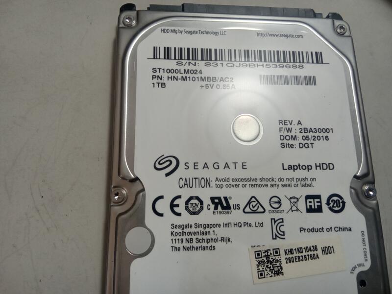 SEAGATE ST1000LM024 1TB 1000GB 2.5吋 硬 碟 | 露天市集 | 全台最大的網路購物市集