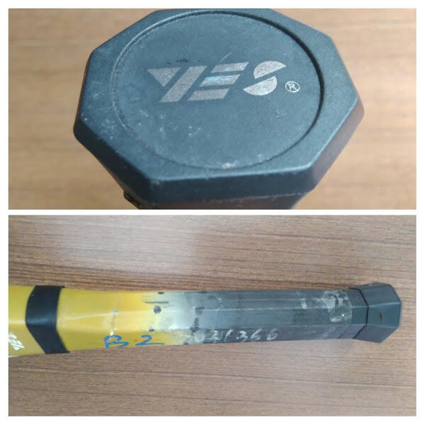 YES 大榔頭網球拍 二手(265g 110拍面 長69.5公分#2號握把) | 露天市集 | 全台最大的網路購物市集