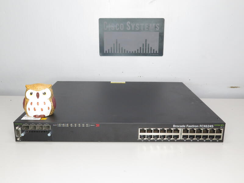 Brocade FASTIRON FCX624S 24-Port Gigabit Ethernet Switch | 露天市集 | 全台最大的 ...
