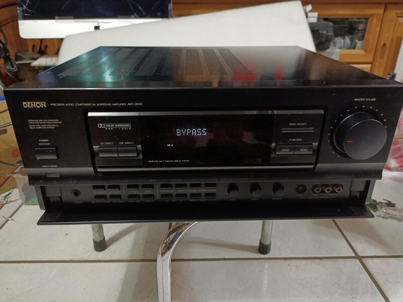 Denon天龍 AVC-3530 環繞擴大機，功能正常，品相極優如圖所示，遙控器需自備，虧售四千元。 | 露天市集 | 全台最大的網路購物市集