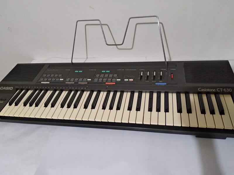 CASIO卡西歐電子琴CT-630 附CASIO專屬琴架與琴譜架(照片圖1,2所示) 附"全英文"操作指導手冊 | 露天市集 | 全台最大的 ...