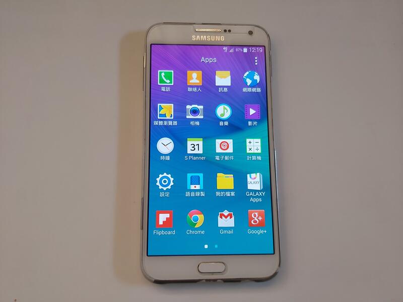 SAMSUNG GALAXY E7 SM-E7000 5.吋螢幕2G/16G安卓4.4.4系統4G LTE智慧型手機~白 | 露天市集 | 全 ...