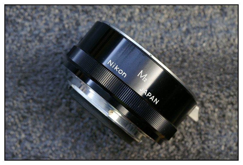 [CYF 二手攝影器材館] NIKON M2 接寫環 配合55MM F3.5或F2.8 有1:1的放大倍率 | 露天市集 | 全台最大的網路購物市集