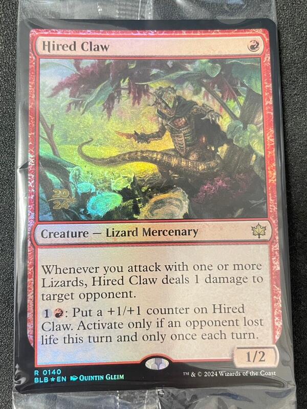 (66) MTG 斑隆洛 售前閃 / Hired Claw #0140 普 BLB | 露天市集 | 全台最大的網路購物市集