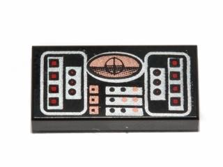 全新LEGO樂高黑色印刷航電儀表平板【42125】Tile 1x2 Avionics 4162982 | 露天市集 | 全台最大的網路購物市集