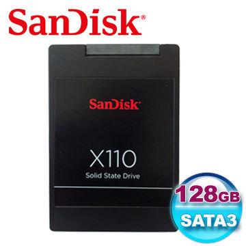 SANDISK 固態硬碟SSD X110 128G 企業級/讀505/寫445/19nm/五年保固 | 露天市集 | 全台最大的網路購物市集