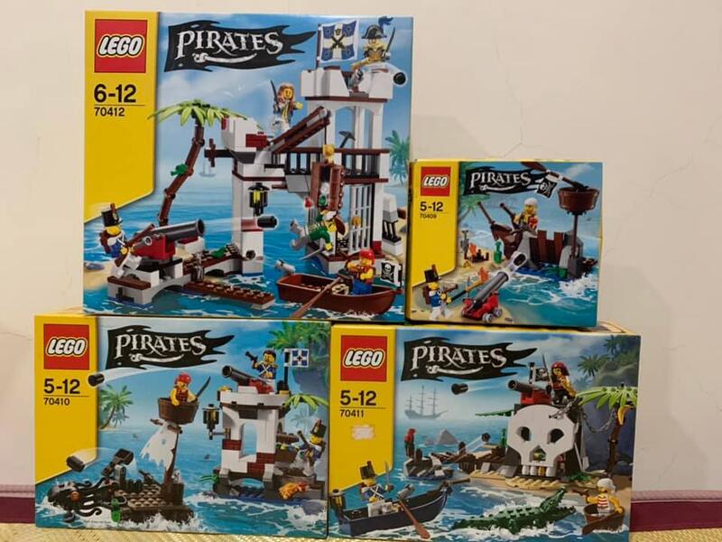 全套 樂高 LEGO 70412 70411 70410 70409 全新未拆 海盜系列 神鬼奇航 | 露天市集 | 全台最大的網路購物市集