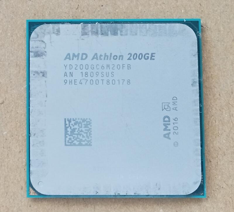 AMD CPU_ATHLON 200GE_AM4腳位 | 露天市集 | 全台最大的網路購物市集