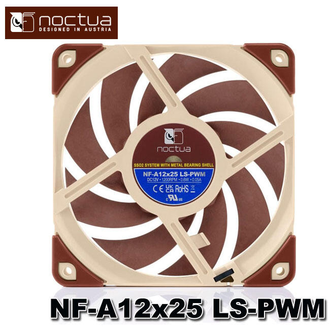 【MR3C】含稅附發票 Noctua 貓頭鷹 NF-A12x25 LS-PWM SSO2 磁穩軸承AAO防震靜音扇 | 露天市集 | 全台最大 ...